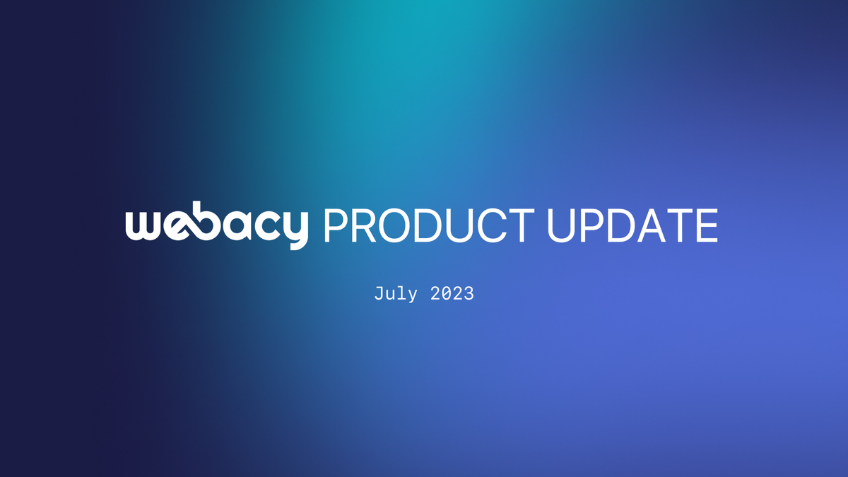 Webacy Core Product Mega Release: Up To 94% Lower Gas Fees, Token ...